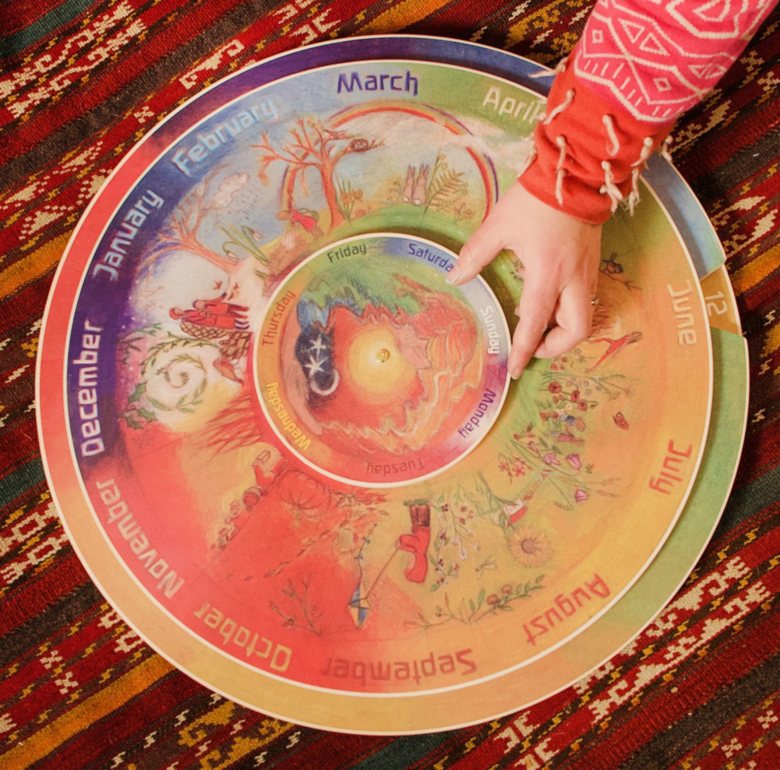 Extra Wild Classroom Perpetual Calendar - Wilded Family